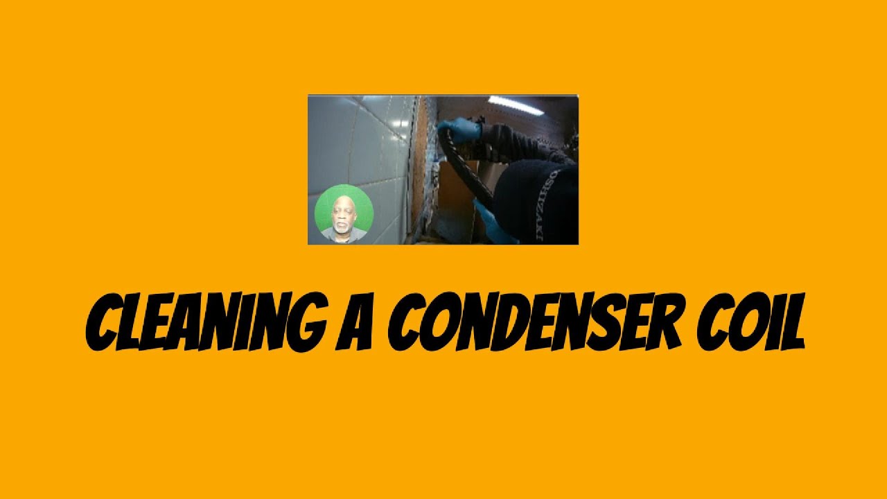 Cleaning the Condenser Coil on a Lancer Chiller Machine - YouTube