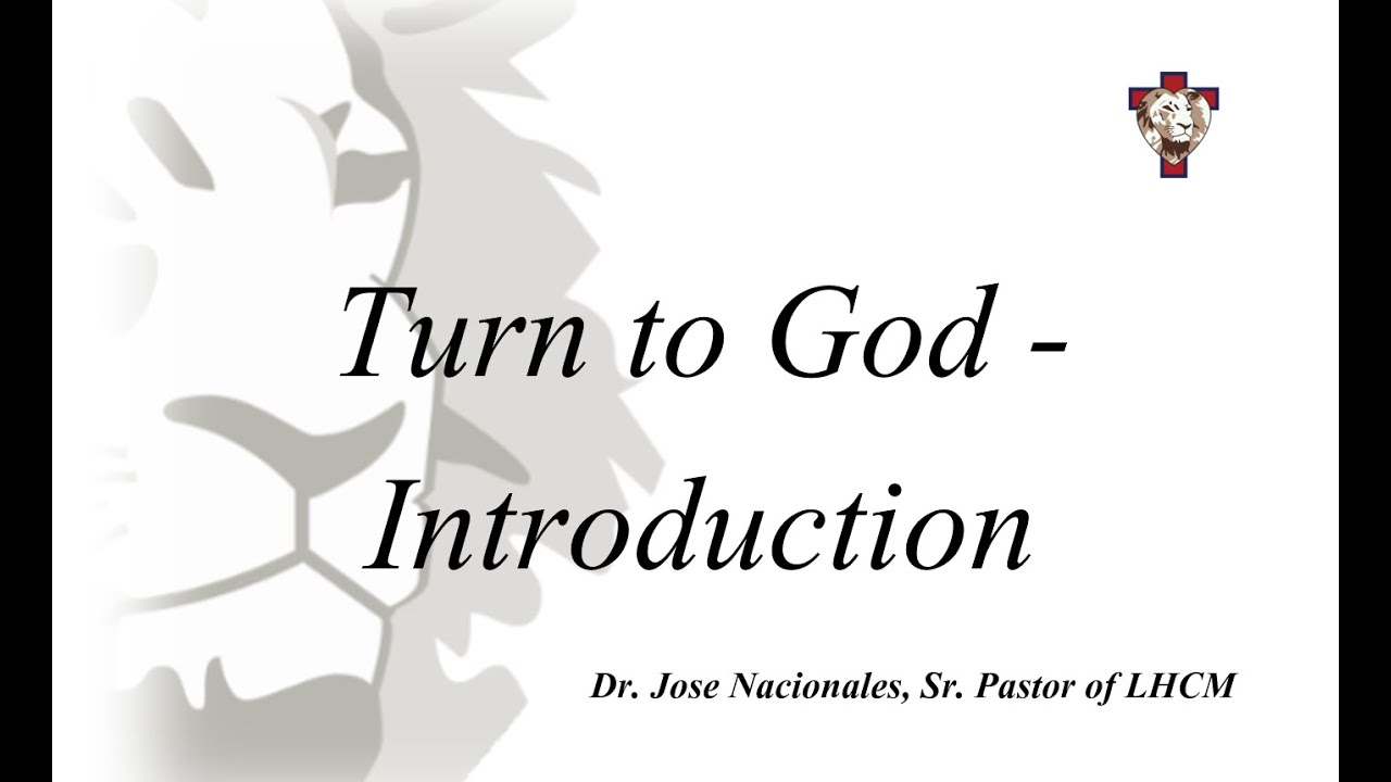 Turn to God - Introduction (Part 2) – JPN - YouTube