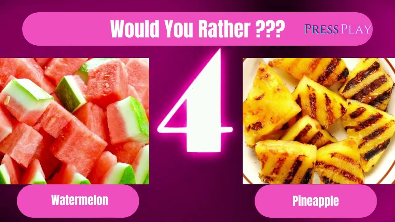 Would You Rather... BBQ Edition! - YouTube