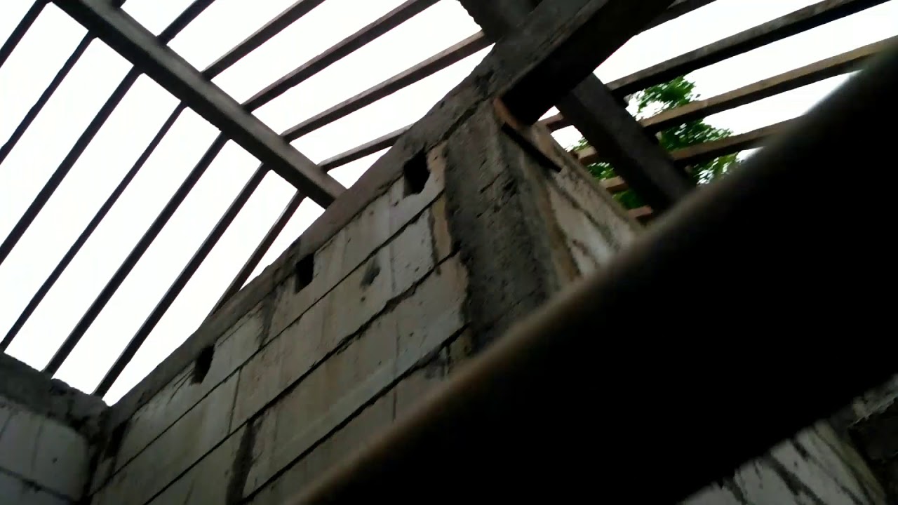 pemasangan Usuk kayu dan Reng kayu - YouTube