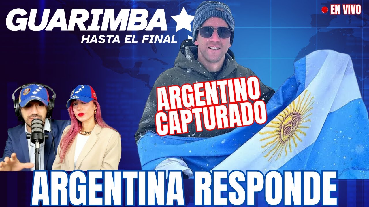 🔴 VIVO - ALERTA, SECUESTRAN A ARGENTINO MILITAR EN VENEZUELA - GUARIMBA ...