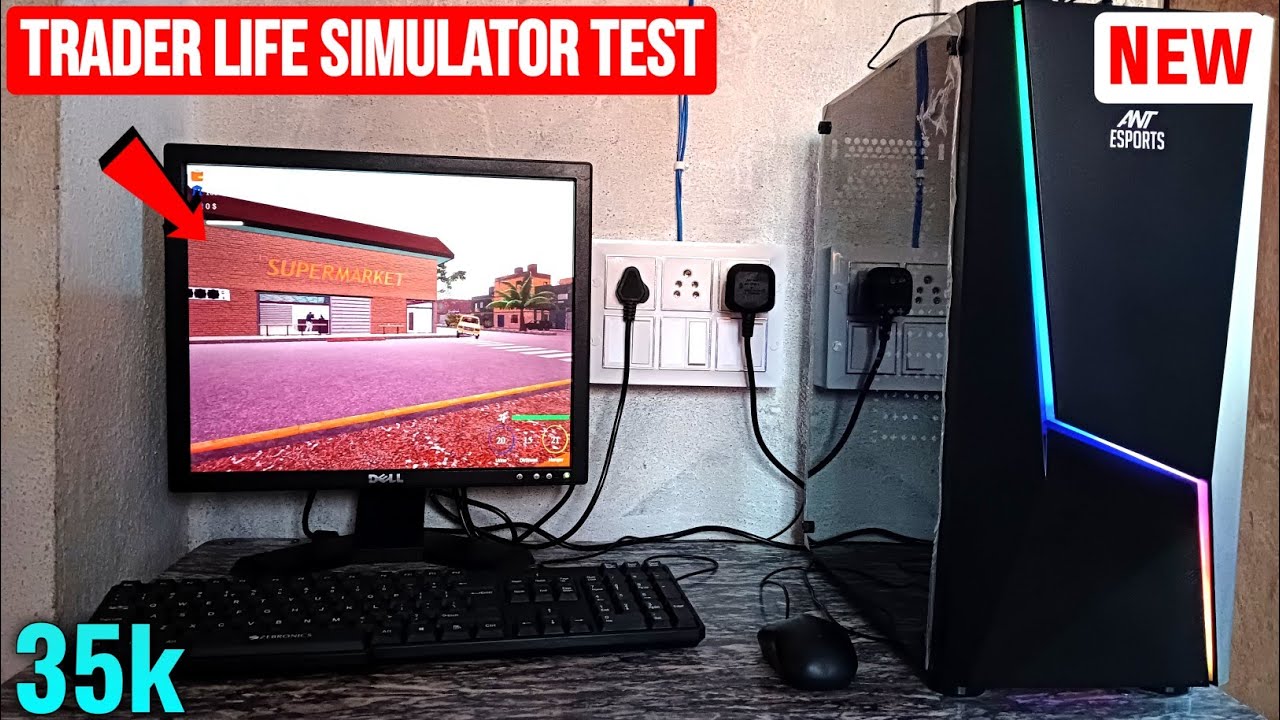 Playing Trader Life Simulator On My New Pc | Trader Life Simulator On ...