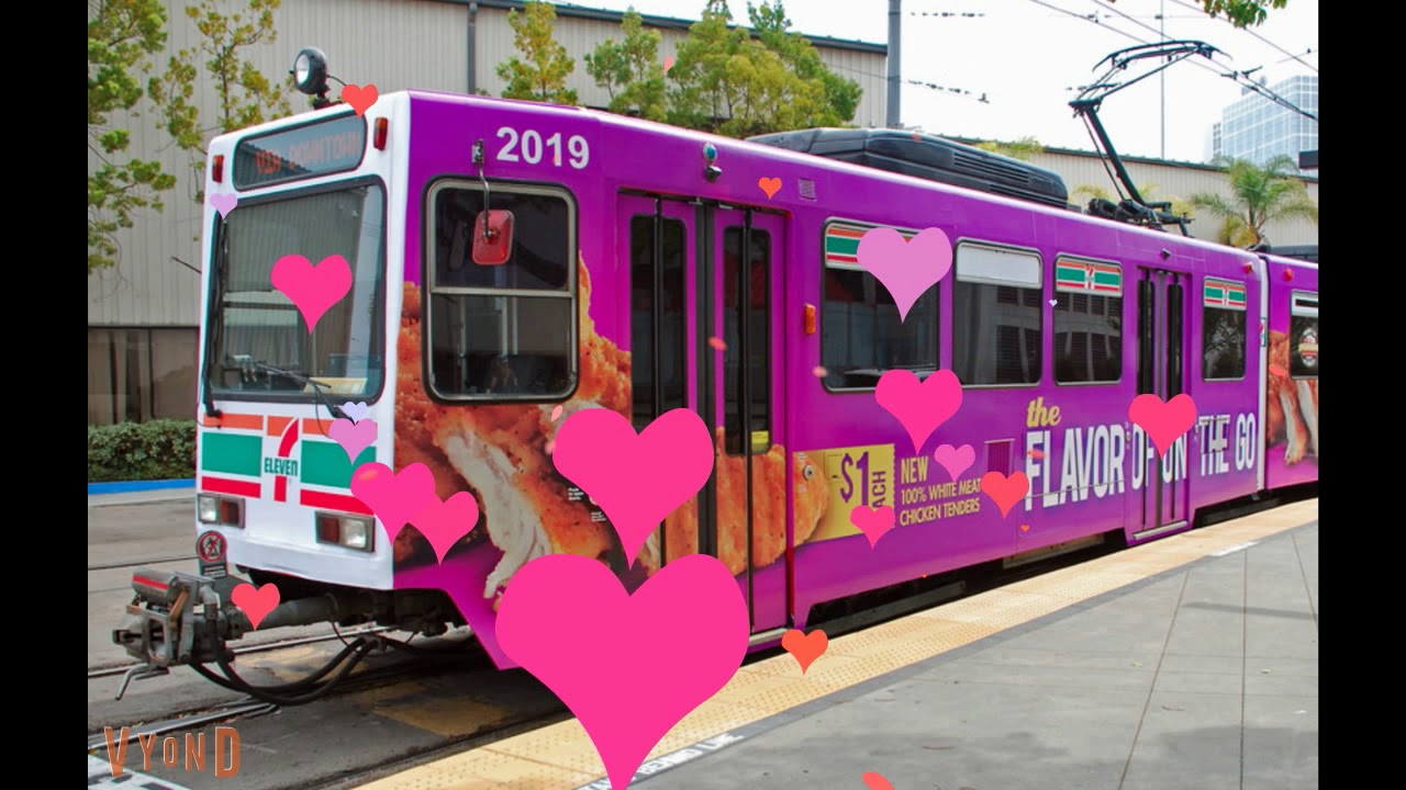 I loves old MTS Trolley SD100 2019's wrap in 2012. - YouTube