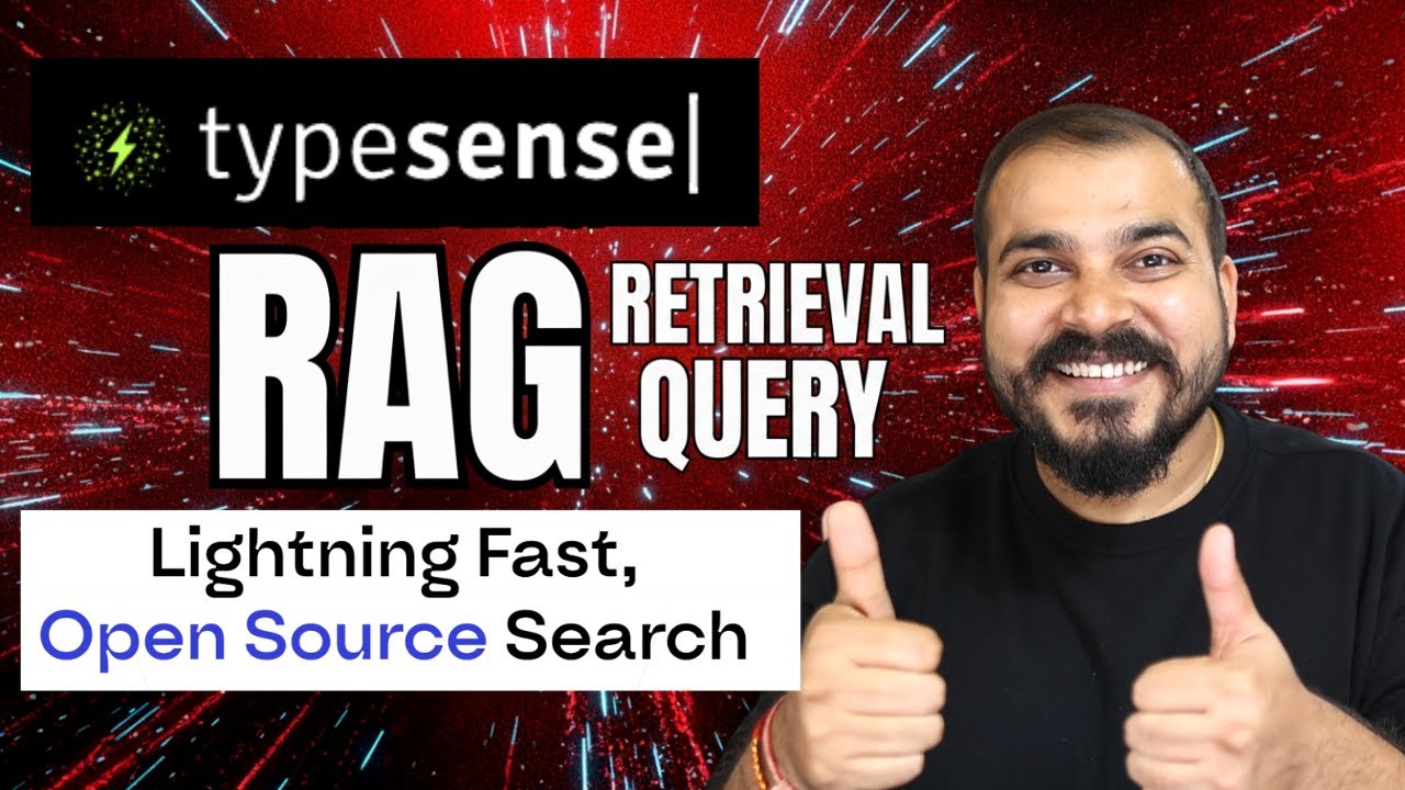 4-Building RAG With Typesense- Lightning Fast,Open Source Search - YouTube