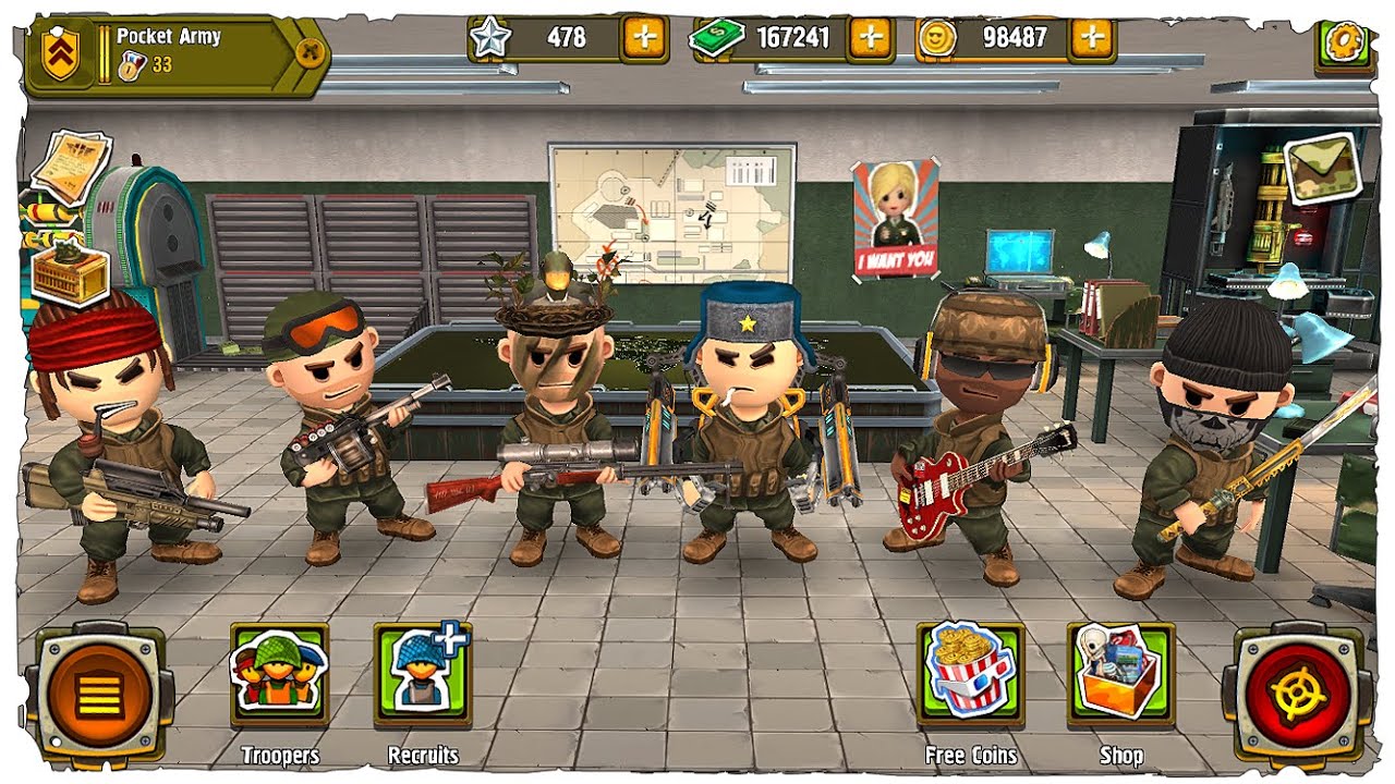 POCKET TROOPS Gameplay Teaser - YouTube