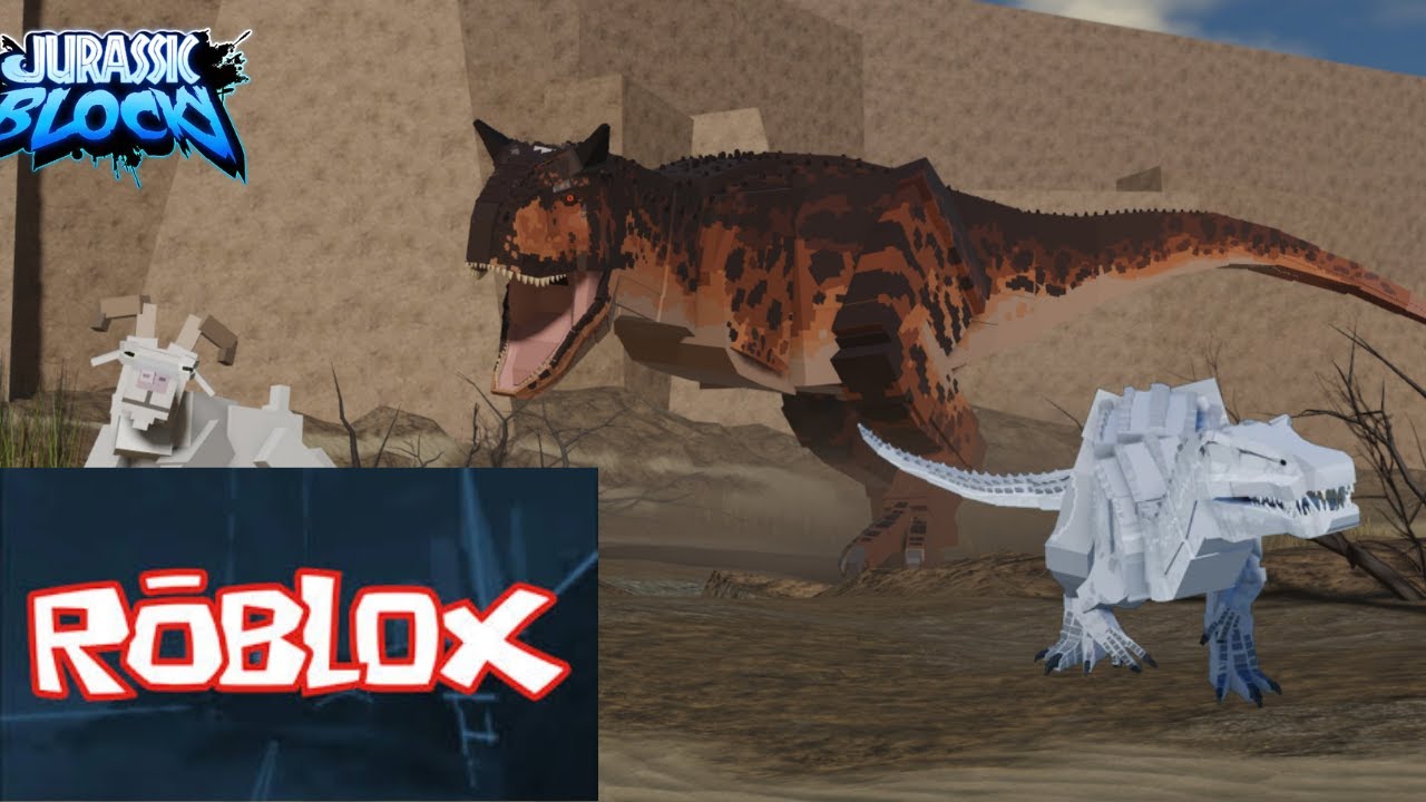 JURSSIC BLOCKY NEW BARY AND CARNO REMODEL SHOWCASE | Roblox Jurassic ...