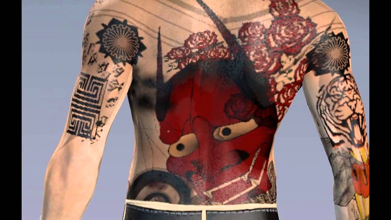 Completed Back Tattoo APB - YouTube