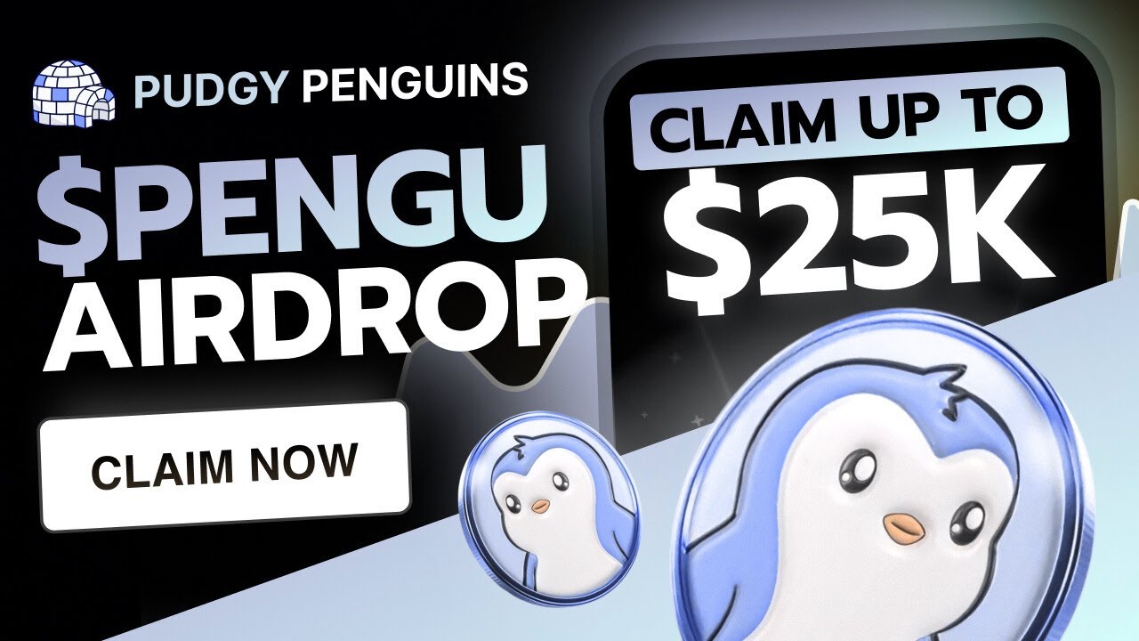 Pudgy Penguins $PENGU Token Airdrop Guide - YouTube