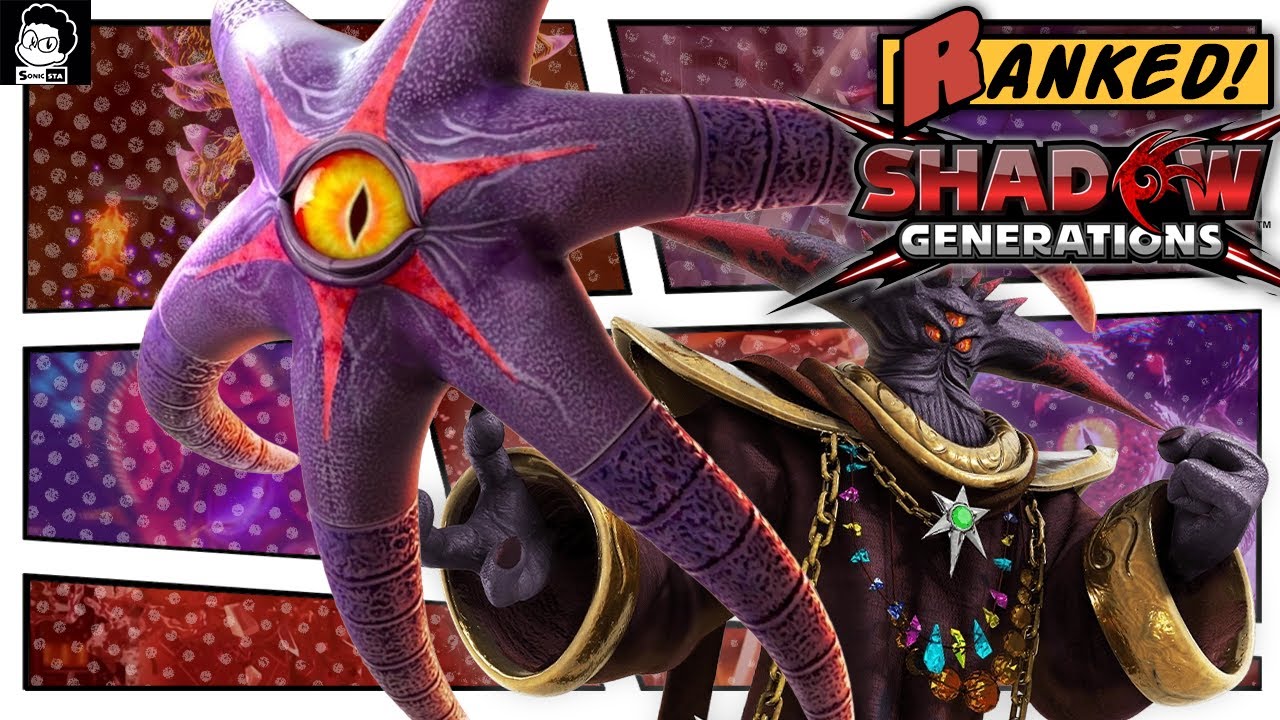 Shadow Generations ALL Bosses Ranked! - YouTube