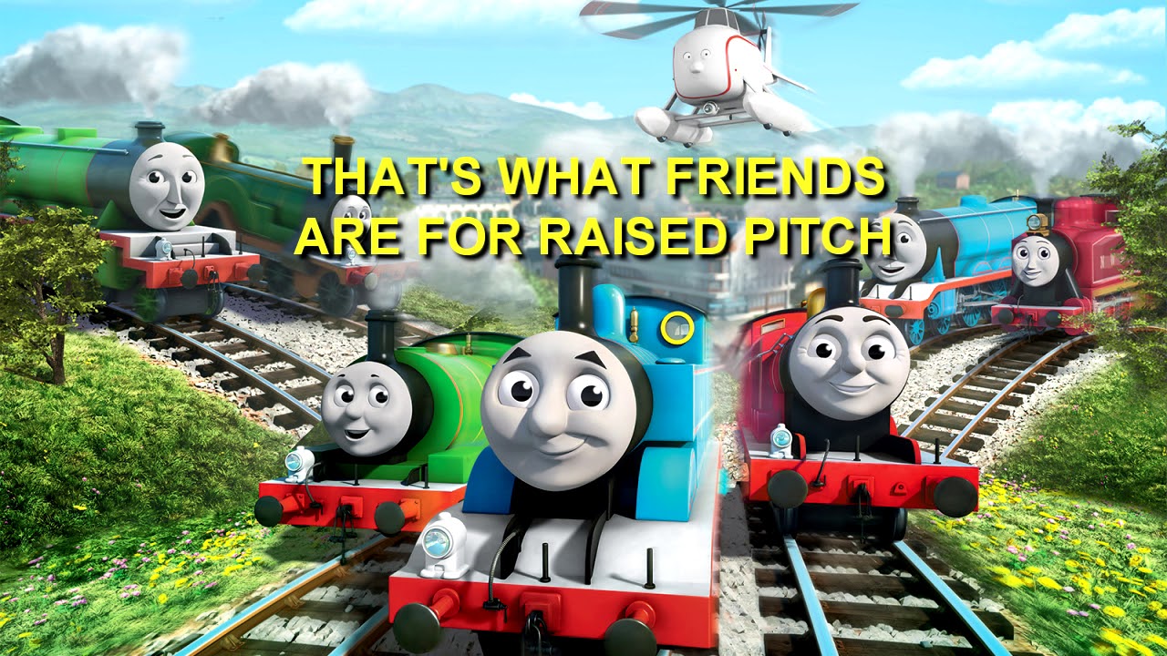 That's What Friends Are For Raised Pitch - YouTube