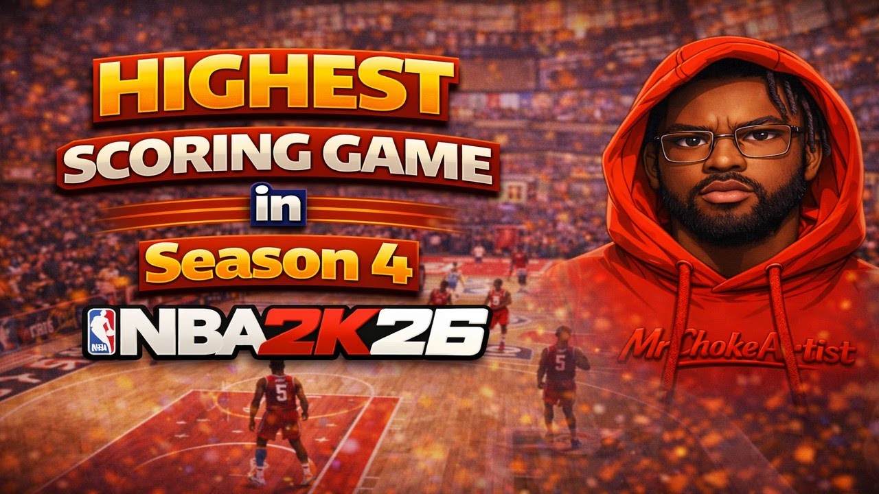 HIGHEST SCORING GAME in Season 4 of NBA2K26!! - YouTube