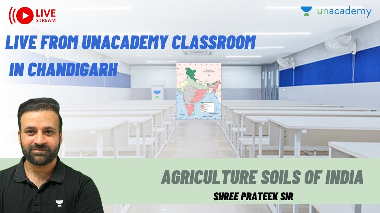 Agriculture soils of India | Unacademy Chandigarh Live Classroom ...