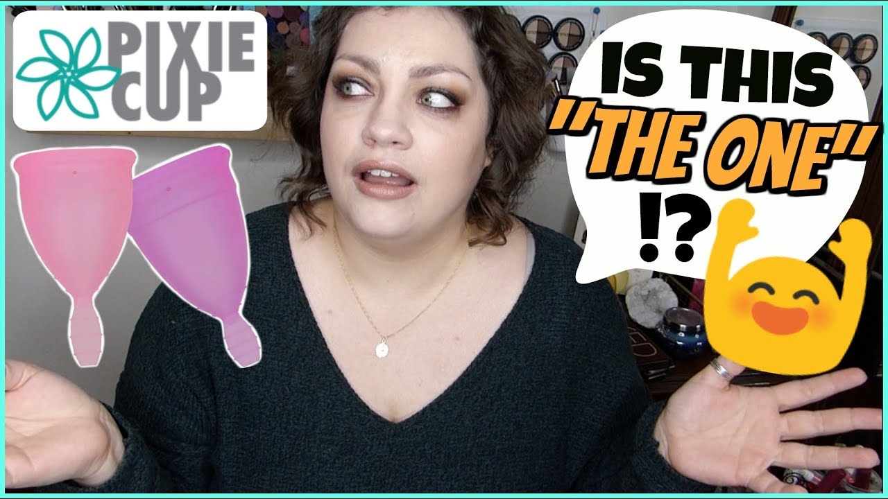 GLASS SLIPPER OF MENSTRUAL CUPS!? | Pixie Cup (Review + Product Testing ...