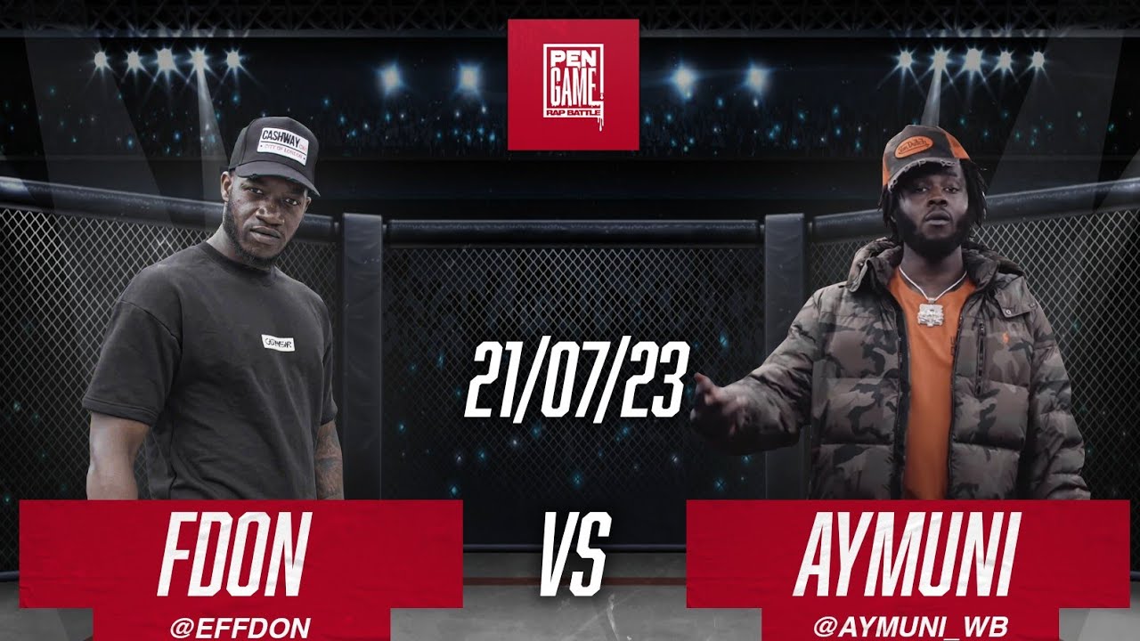F-DON Vs AYMUNI | Pen Game Rap Battle 2023 - YouTube