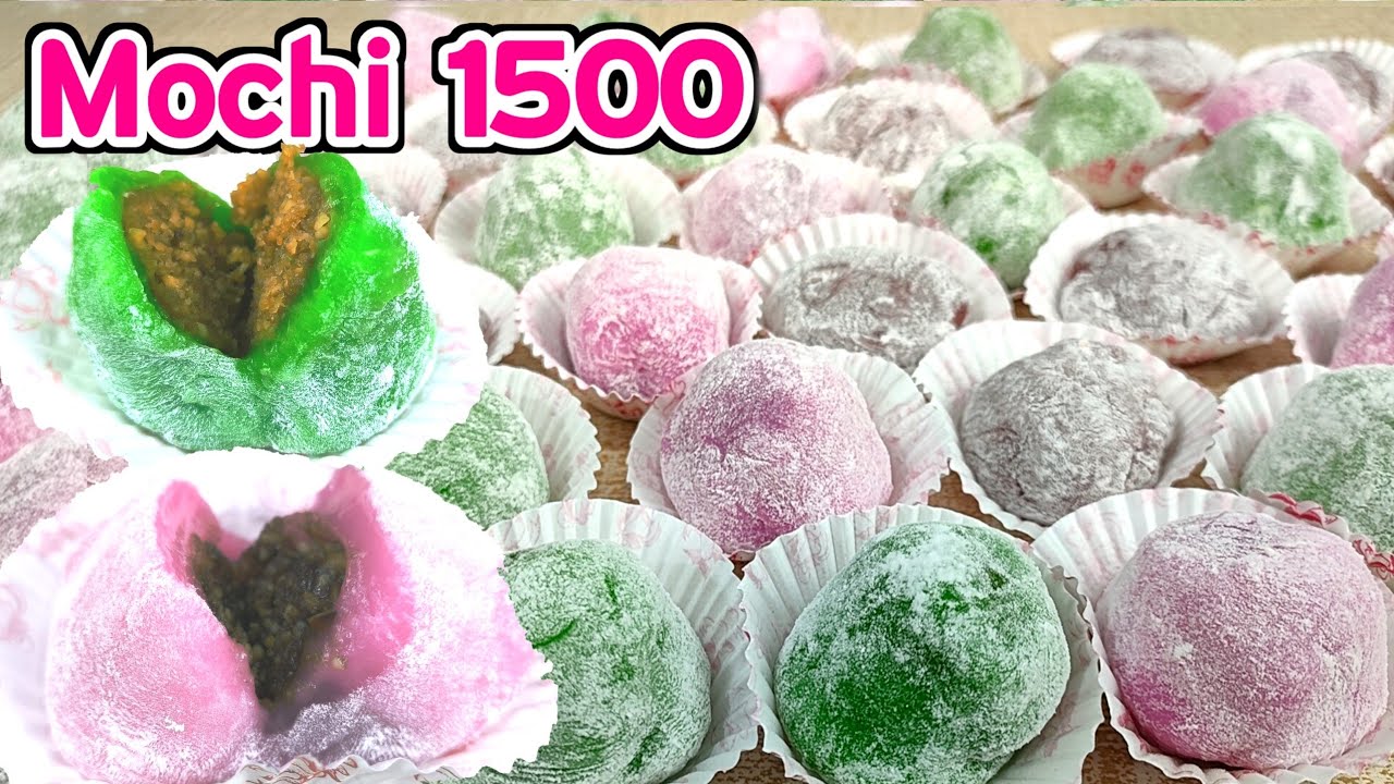 Jual Versi Mini Lebih Di Minati | Mochi Mini Isi Kacang Cokelat | Usaha Rumahan Modal Kecil ...