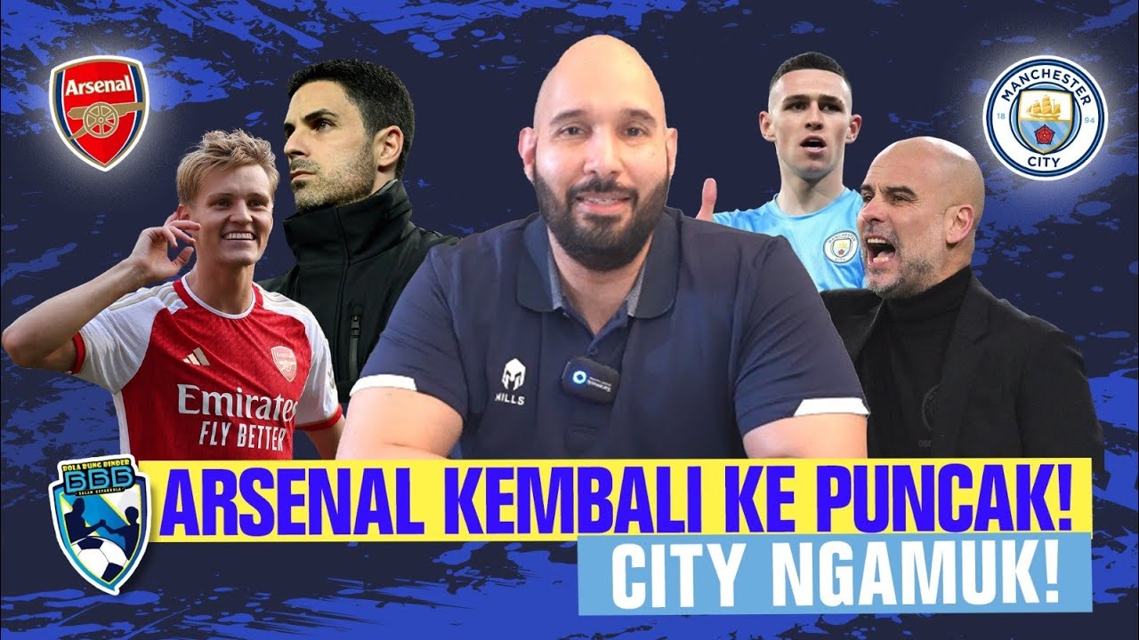 ARSENAL EASY WIN SIKAT LUTON, CITY BANTAI VILLA PADAHAL HAALAND GAK ...