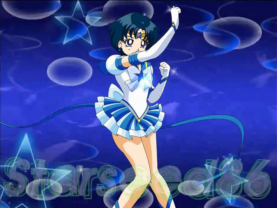 Sailor Mercury Henshin (Manga Power Up) - YouTube