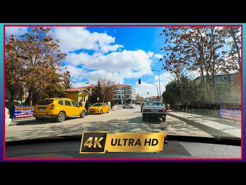 Ankara Sürüş Turu: İncek ve Gölbaşı Çevresi | 4K 50FPS