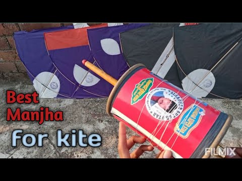 best manjha for kite "unboxing" - YouTube