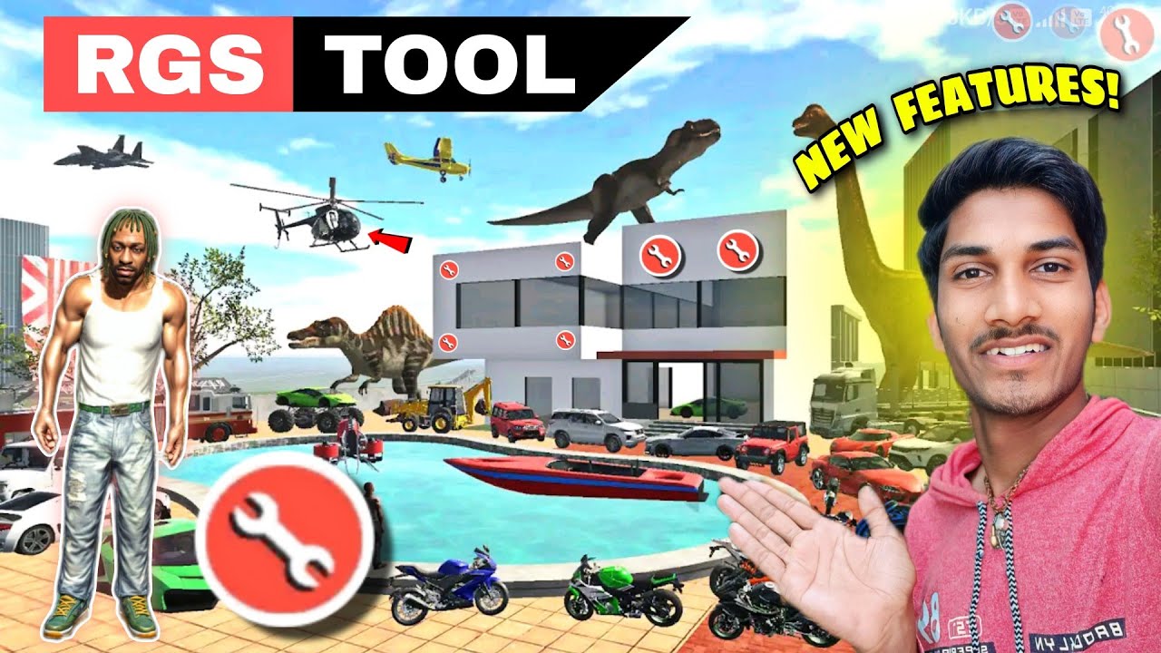 😍 RGS TOOL New Update Cheat Code || indian Bike Driving 3D Rgs Tool ...