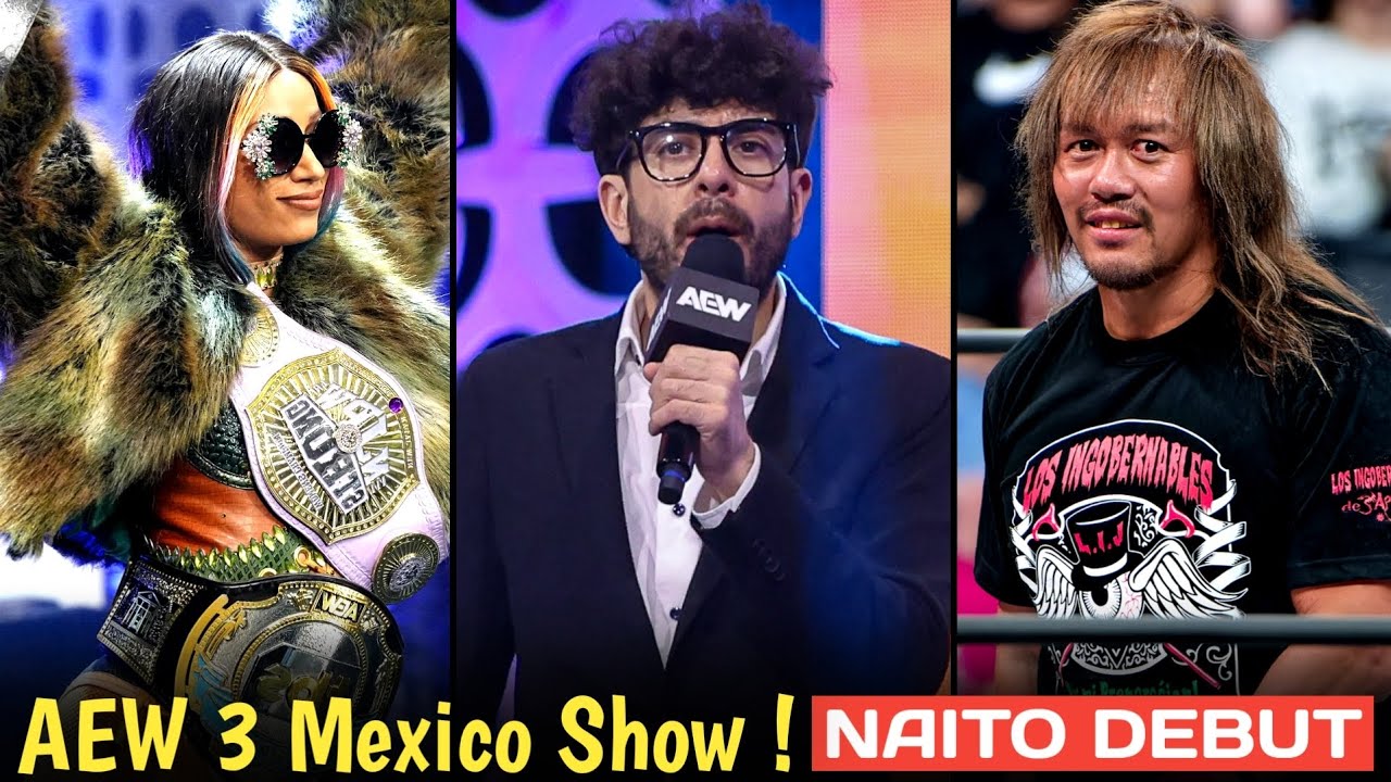 AEW vs CMLL Cross Promotion 2025 PPV Set🤯|Tetsuya Naito to Join WWE/AEW ...