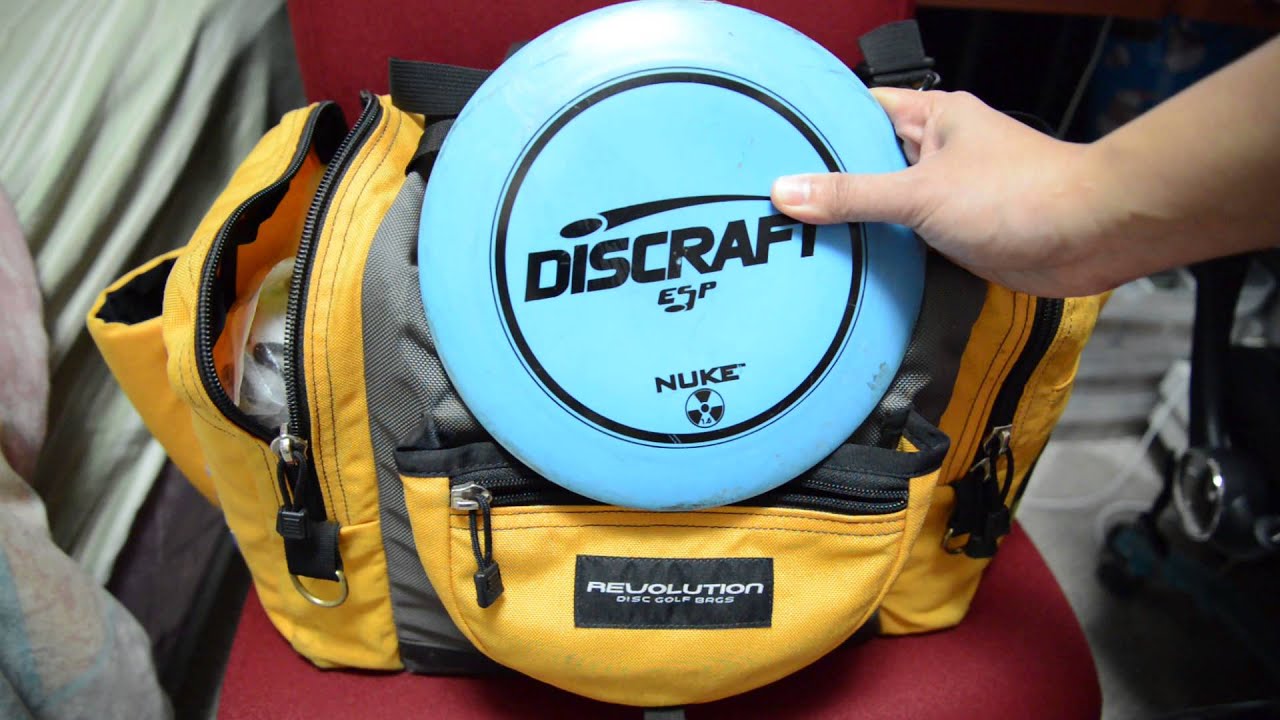 Revolution Carolina Disc Golf Bag - What's in the bag? - YouTube