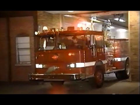 Engine 5 Responding Circa 1990's - YouTube