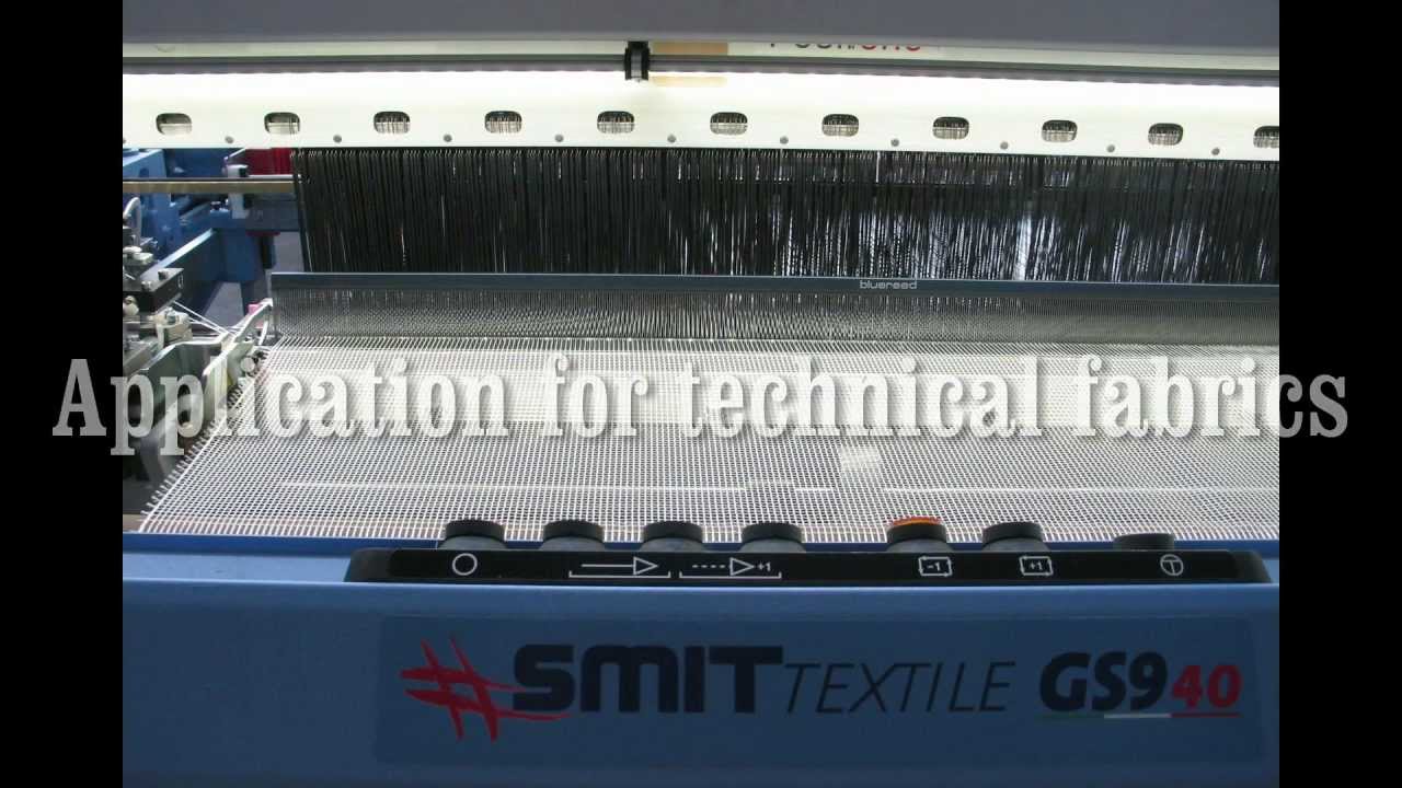 SMIT TEXTILE GS940: Application for technical fabrics, Glass fibers ...