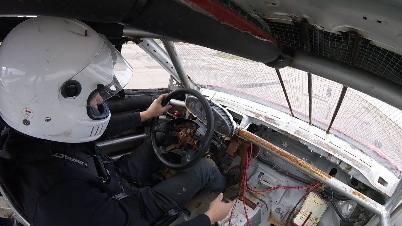 My First Time Driving An Oval Race Car! + Broken G Body Parts - YouTube