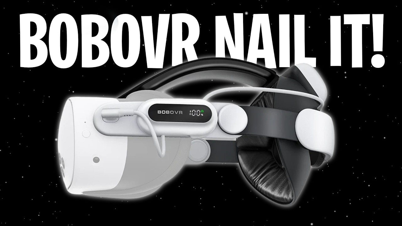 BoboVR E3 Pro Battery Strap fixes the QUEST 3S! - Works with Quest 3 ...