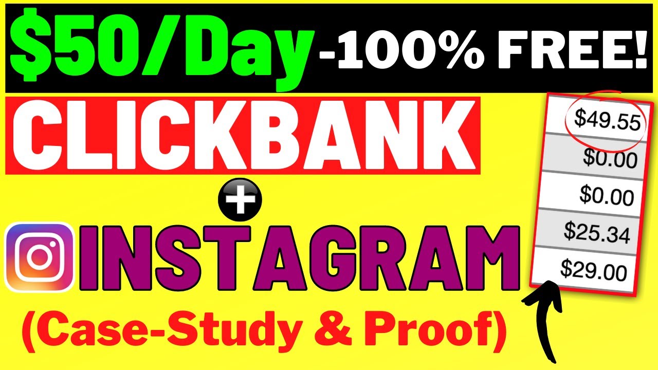How I Promote Clickbank Products with Instagram? (Free Clickbank ...
