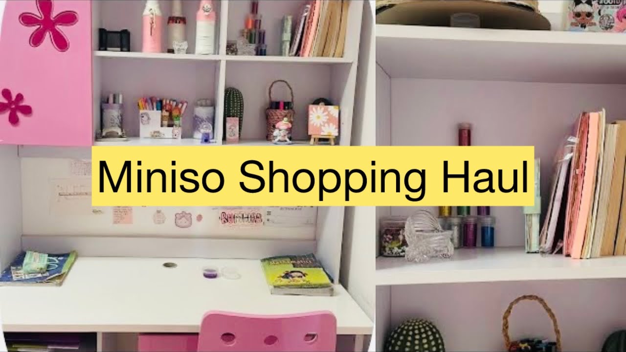 My Daughter's Miniso Shopping Haul#minisovlog - YouTube