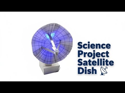 "How to Make a Satellite Dish Model with Cardboard" - YouTube