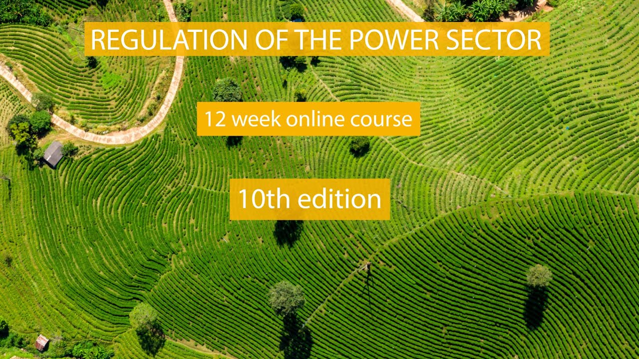 Regulation of the Power Sector Online Course - YouTube