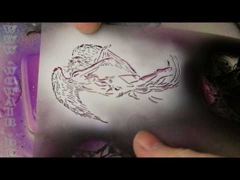 No.132  Airbrush by Wow Mobil Telefon Engel HD 1080.mp4