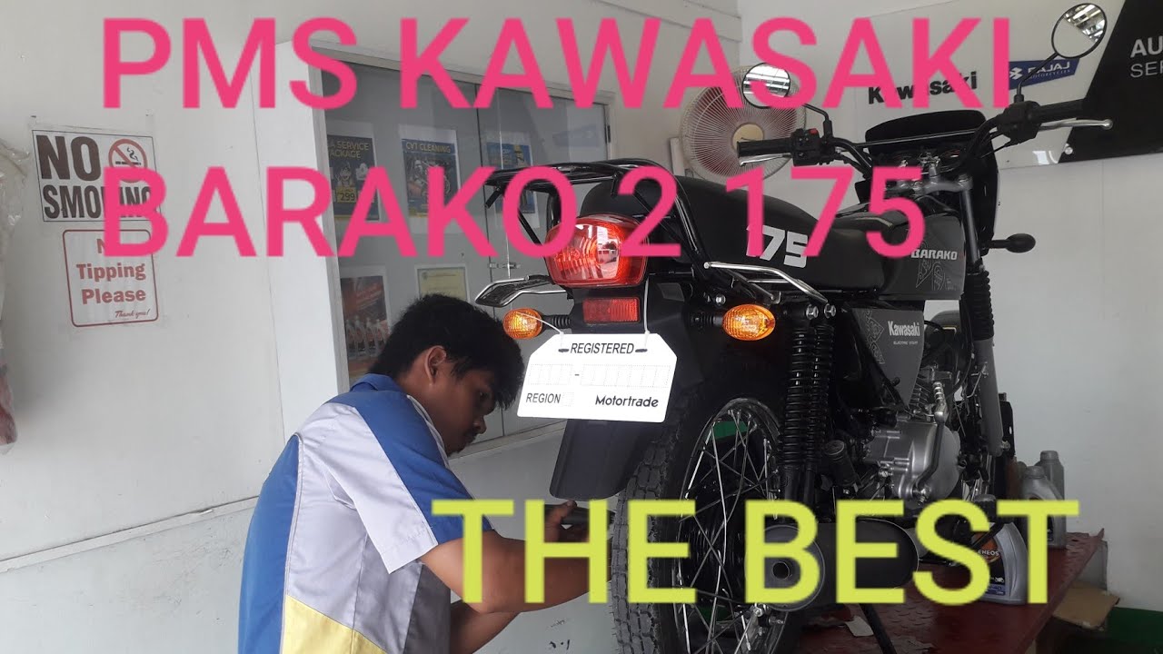 PMS KAWASAKI BARAKO 2 175 THE BEST SA MOTORTRADE - YouTube