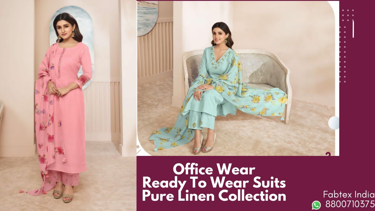 Office Wear Ready To Wear Collection II Pure Linen Collection II Vinay ...