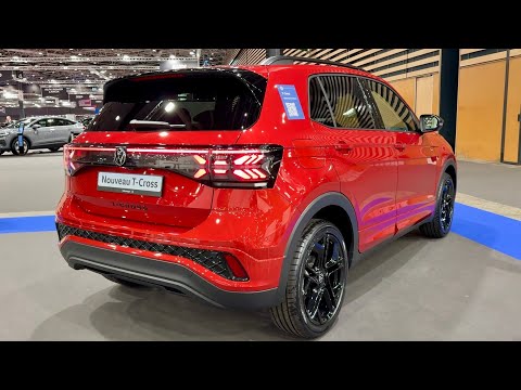 VOLKSWAGEN T-CROSS 2025 - first look & visual REVIEW (R-Line)