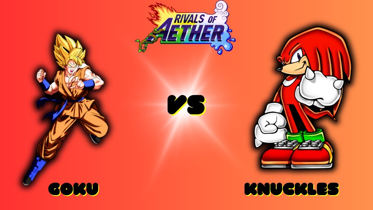 WHO WILL WIN??? GOKU VS KNUCKLES {RoA} - YouTube