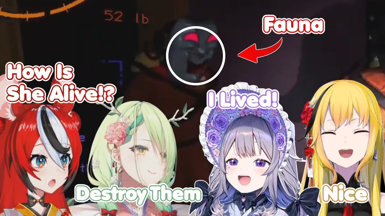 Biboo Runs For Her Life When Fauna Possessed By Mask In Lethal Company ...