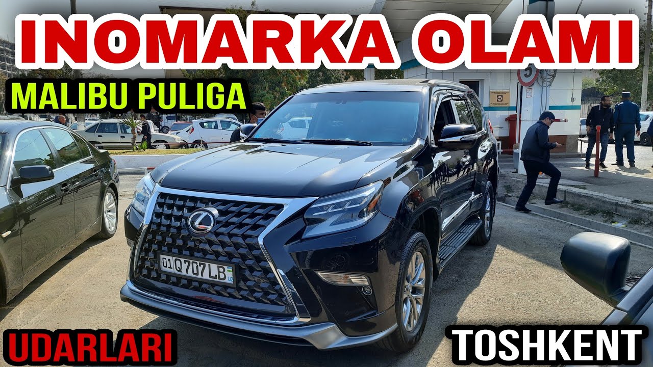 INOMARKA NARXLARI 2021... LEXUS, MERS 212, BMW, RANG ROWER... MALIBU ...