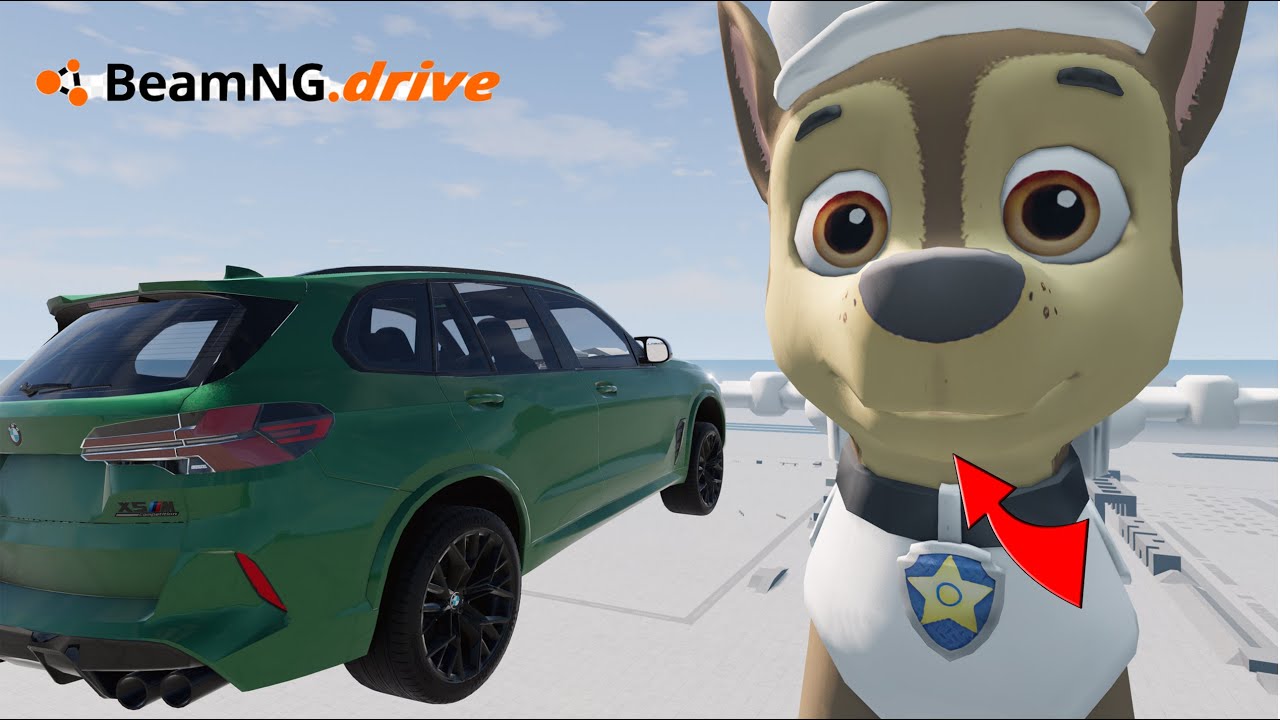 Cars vs Paw Patrol Chase Crashes in BeamNG Drive! - YouTube