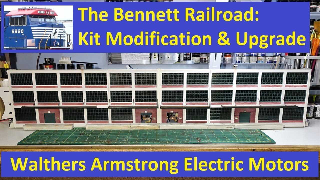 Kit Modification Series: Walthers Armstrong Electric Motors - YouTube