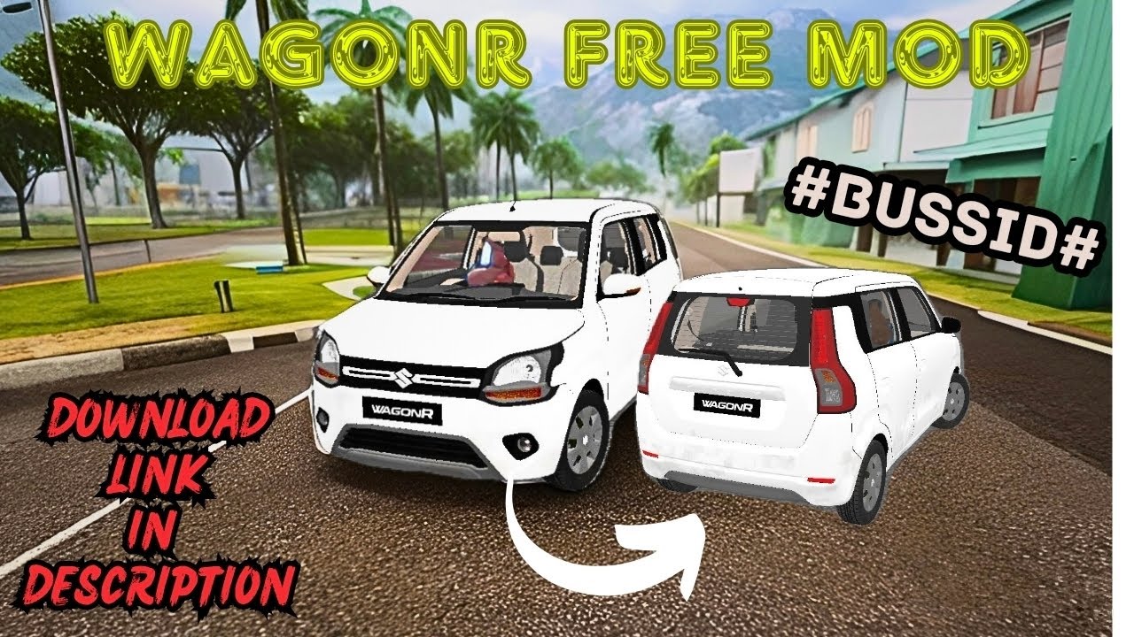 Wagonr Free Mod|| By Revolz Modding|| Bussid || The Gaming World - YouTube