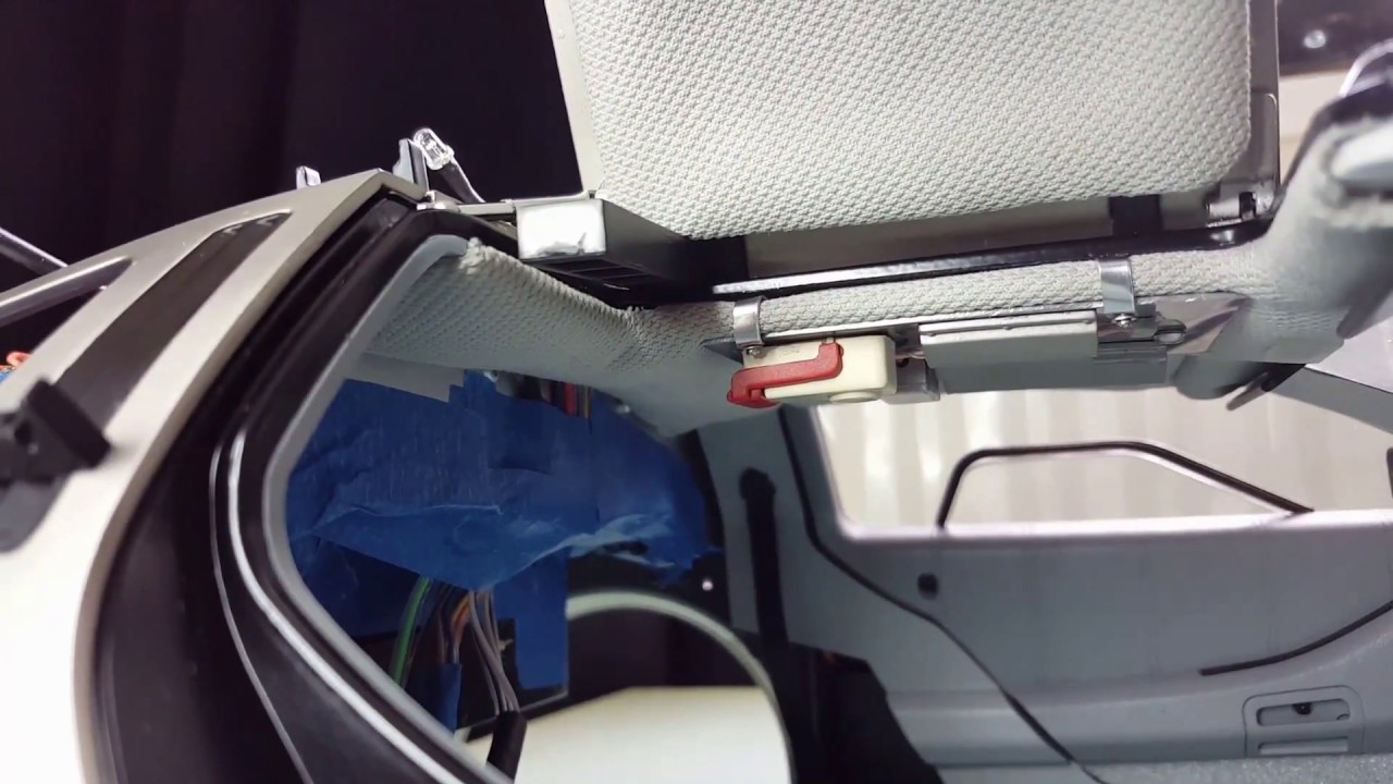 Build The Back To The Future Delorean ISSUE 88 TRIM PANEL'S FITTED ...