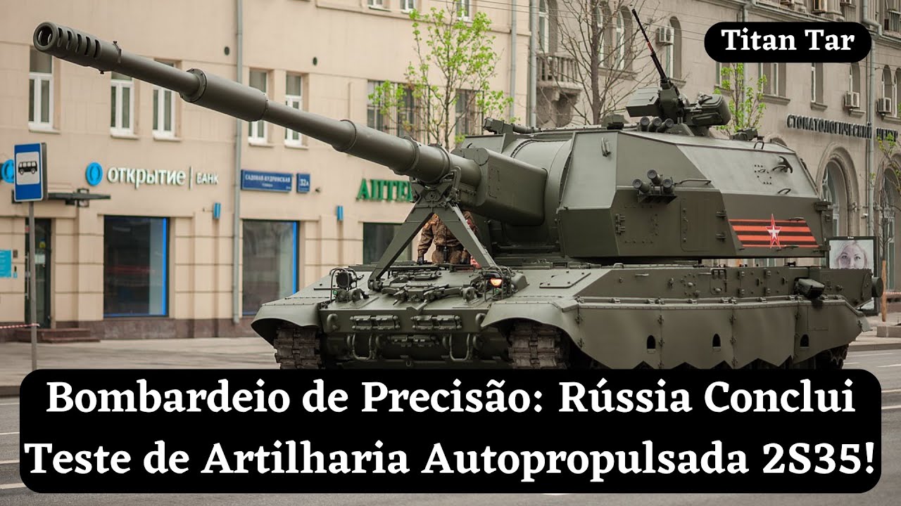 Bombardeio de Precisão: Rússia Conclui Teste de Artilharia ...