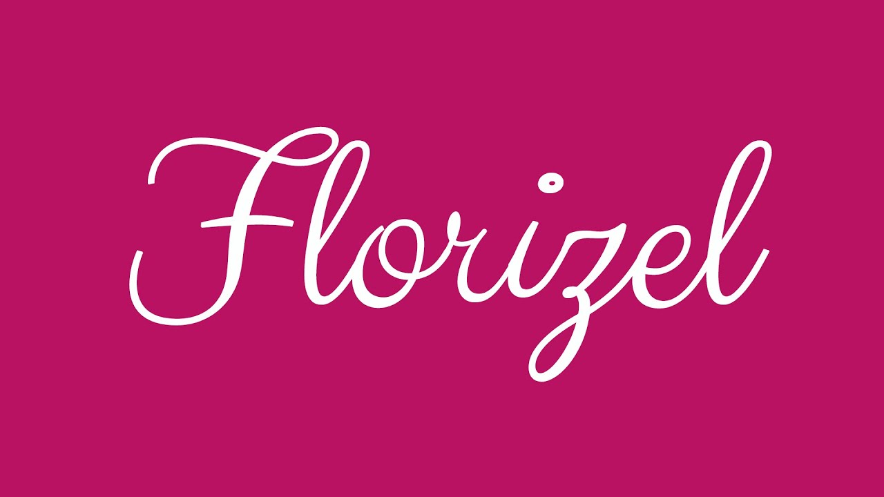 Learn how to Sign the Name Florizel Stylishly in Cursive Writing - YouTube