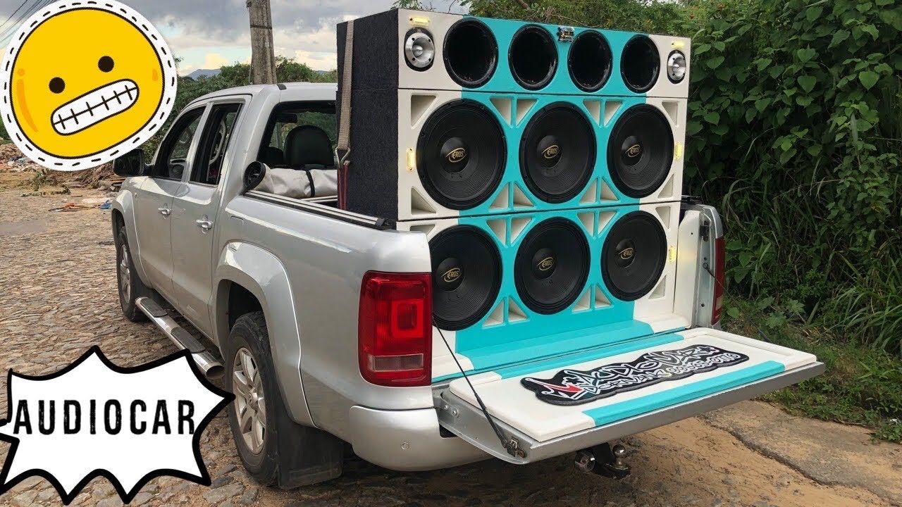 Amarok com paredão de som (4K) - YouTube