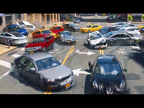 The Fast Family VS EVERY CAR IN NEW YORK | F&F 8 Full Scene 🌀 4K