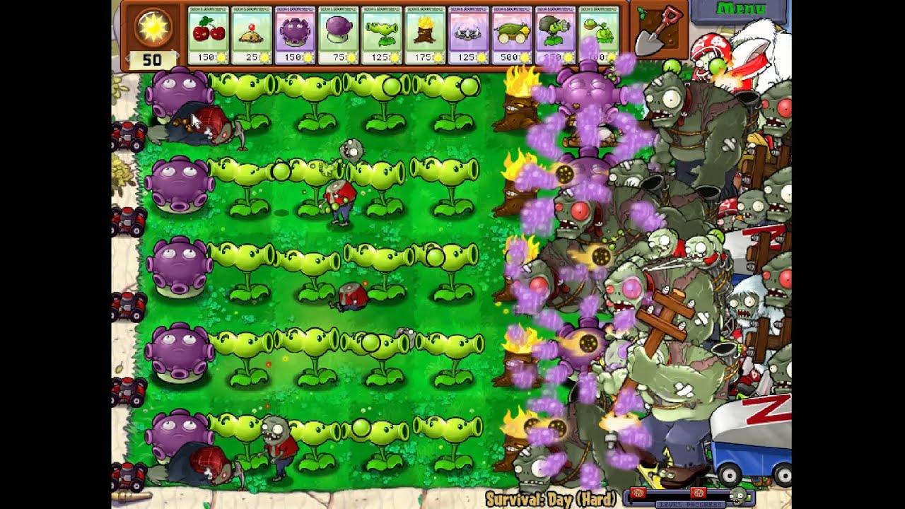Plants Vs Zombies Hack 99 Super Heavy Plants vs 99 Giga Gargantuar Part ...